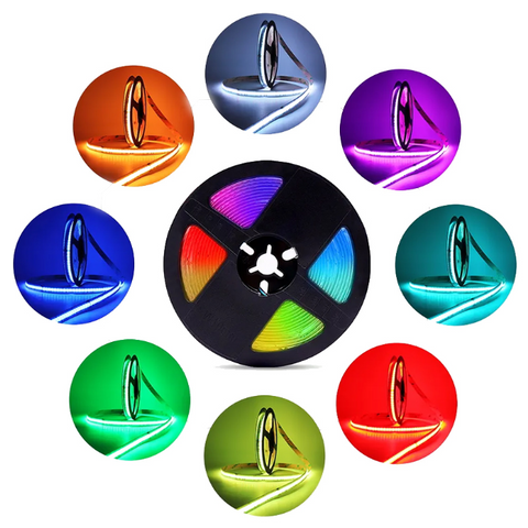 COB LED STRIP RGBW 896 EA/M 24vDC 16W IP20 – Artistic Lighting