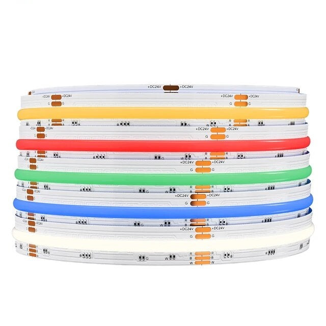 RGBW COB LED Strip Light 12v – Artistic Lighting