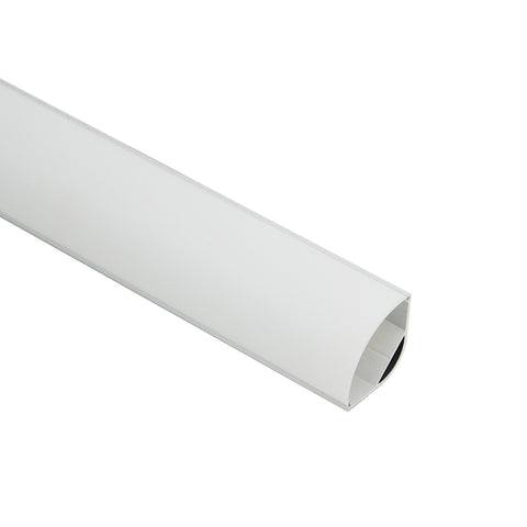 AL-016 XL Corner Aluminium Profile with diffuser – Artistic Lighting