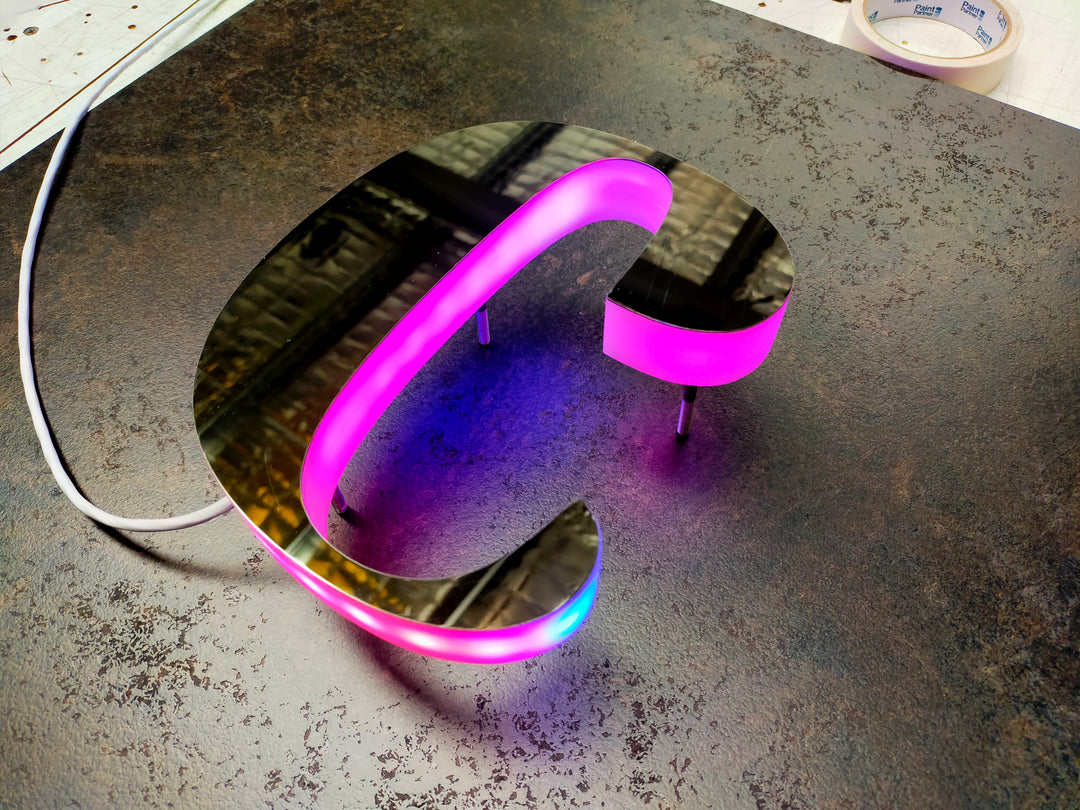 Dynamic Letters | 3D letters | Southport | Gold coast | Artistic Lighting